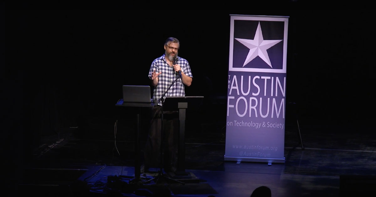 Patrick Curry at the Austin Forum - Virtual Reality in Austin: A New ...